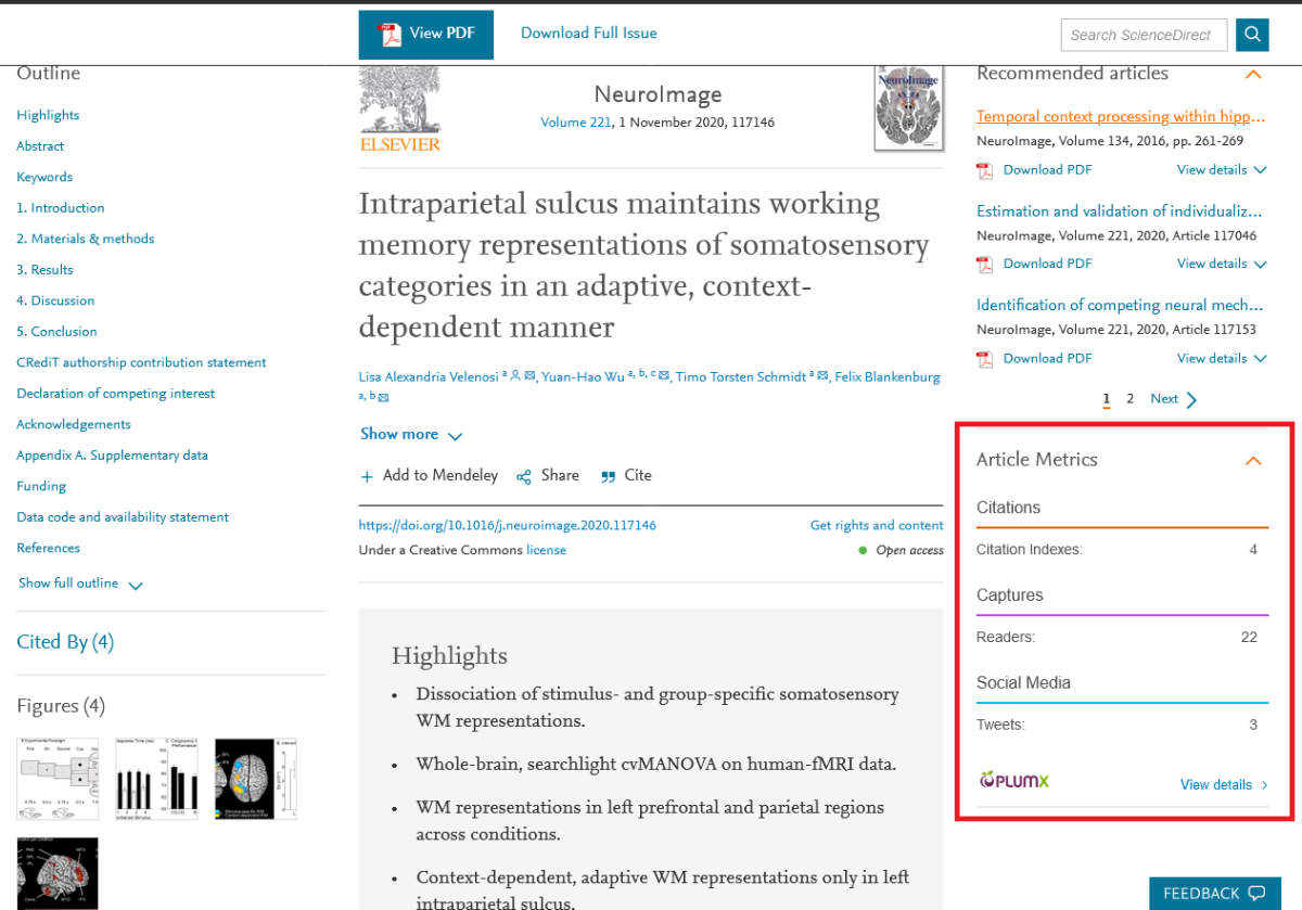 PlumX Metrics von Plum Analytics – Qualitätskriterien für die ...